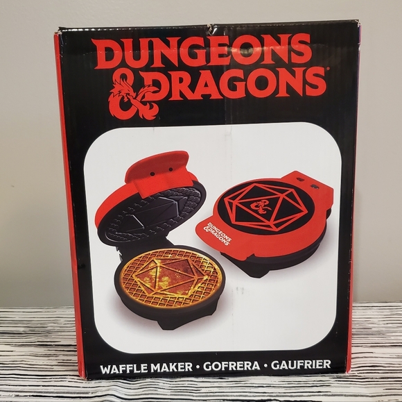 Dungeons & Dragons | Kitchen | Dungeons Dragons Red Waffle Maker | Poshmark